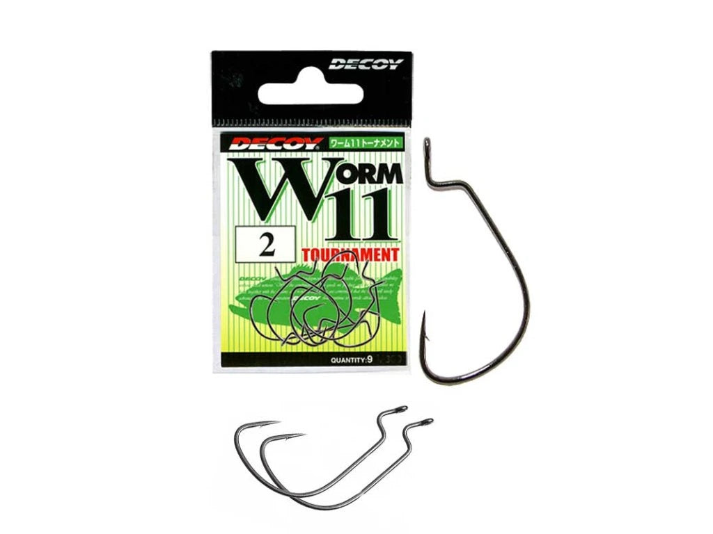 Decoy Strong Wire Hook Worm4 – Heavy-Duty Hook for Soft Lures
