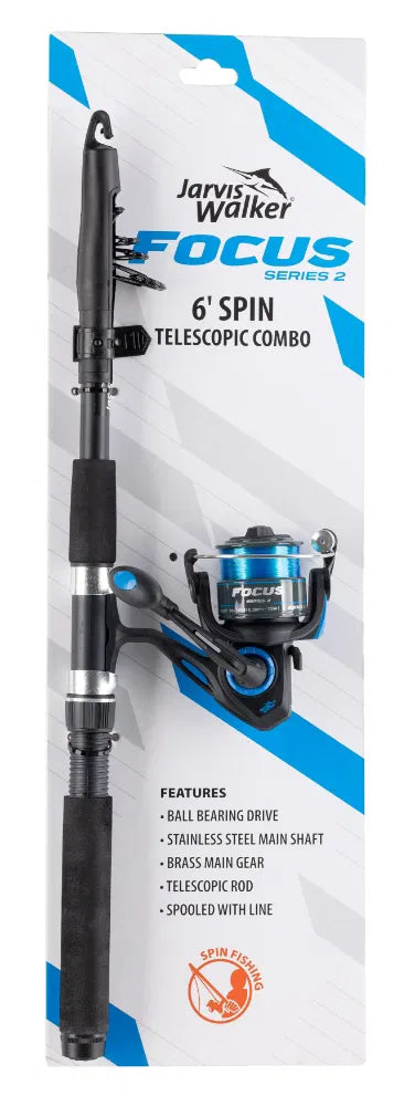 Jarvis Walker Focus Tele-Spin Combos | Travel Rods UK & Ireland